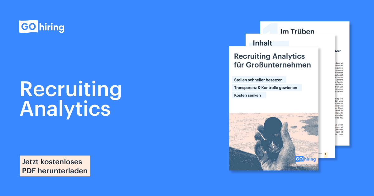 Recruiting Analytics für Großunternehmen: Kostenloses eBook