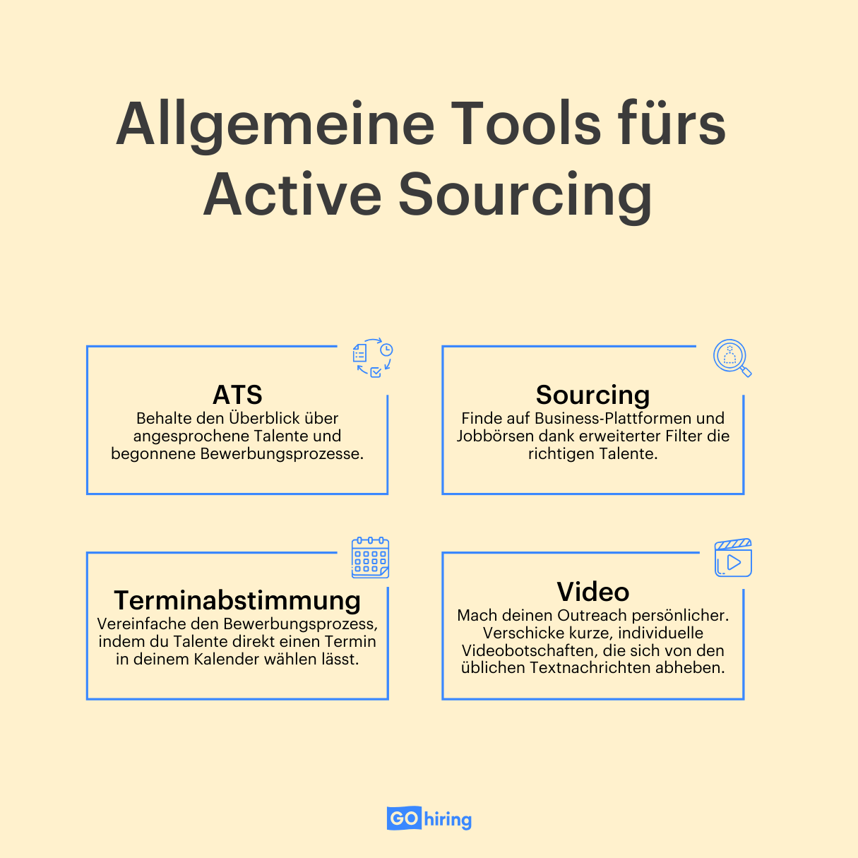 Active Sourcing: Methoden, Tools & die richtige Ansprache